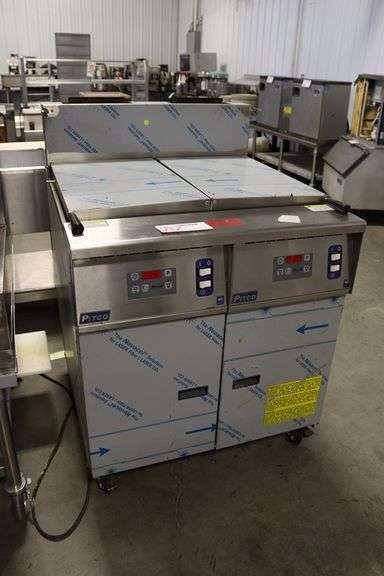 Pitco SRTG gas dual 50 lb. Rethermalizer - appears that its never been ...