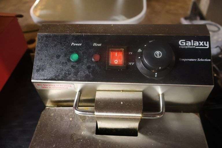 Galaxy counter top 10# electric fryer, 110 volt - Backes Commercial ...