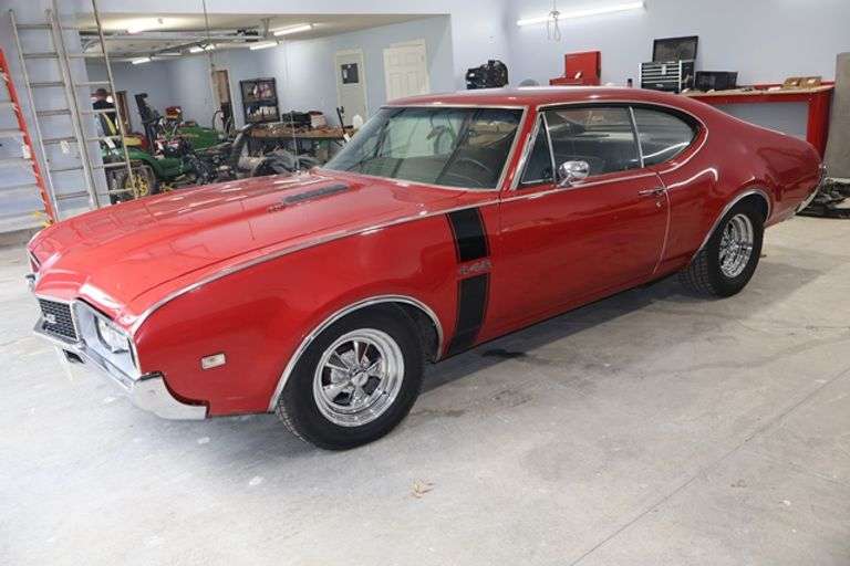 1968 Olds 442 - 344878M206773 - 400 4 barrel with posi traction ...