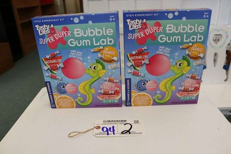 Times 2 - Thames Kosmos Stem Experiment Set - Bubble Gum Labs - Backes Commercial Auctioneers
