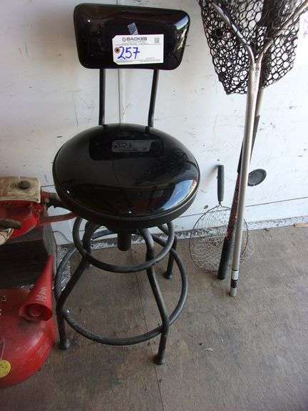 Shop stool - Backes Commercial Auctioneers