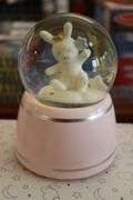 Stephen Joseph Bunny Snow Globe - Backes Commercial Auctioneers
