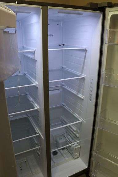 Samsung stainless side by side refrigerator/freezer - Backes Commercial ...