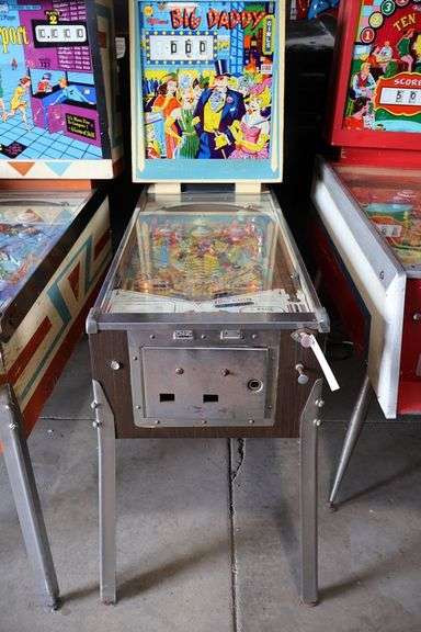 Williams Big Daddy coin operated pin ball machine - vintage - neat ...