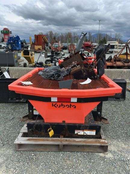Kubota Sand/Salt Spreader - Beekman Auctions Ltd