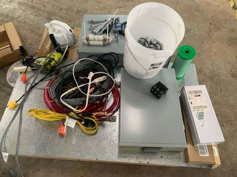 Misc Electrical Lot w/Breaker Panels - Beekman Auctions Ltd