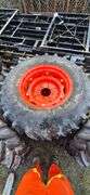 Kubota AG Tires Full Set on Rims - Beekman Auctions Ltd