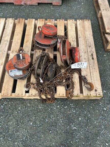 4x Chain Fall - Beekman Auctions Ltd