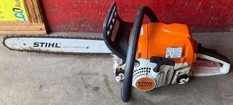 Stihl MS 251C Gas Chainsaw, Does Work - ELCO Auctions