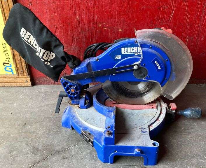 Benchtop Pro 10" Compound Miter Saw, Does Work - ELCO Auctions
