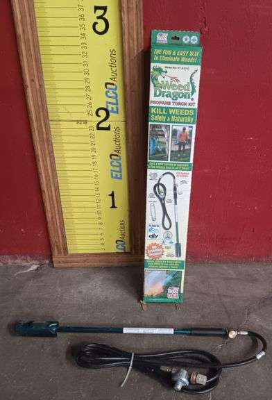 Weed Dragon Propane Torch Kit, Does Work, In Original Box - ELCO Auctions