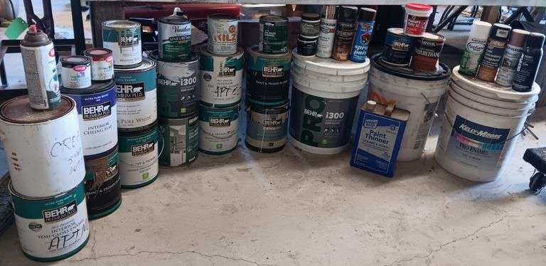 Misc. Paint Lot - ELCO Auctions