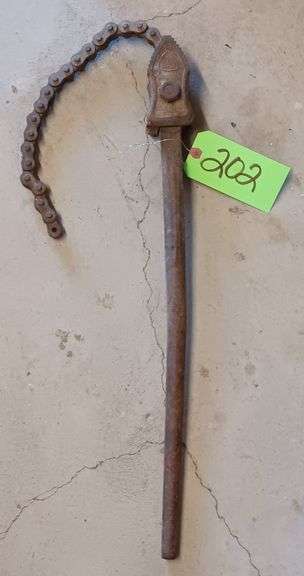 Chain Wrench "Titan Tongs" - ELCO Auctions