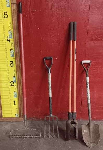 Lot of (4) Garden Tools - ELCO Auctions