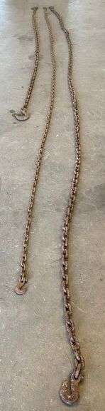 10', 14', & 16' Tow Chains - ELCO Auctions