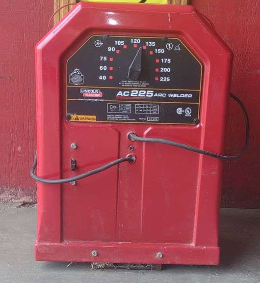 Lincoln Electric AC 225 Arc Welder, Works Great - ELCO Auctions