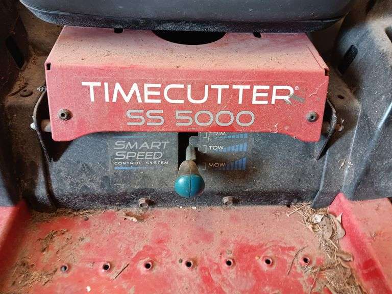 Toro Timecutter SS 5000 50" Zero Turn Lawn Mower, Kawasaki Engine ...