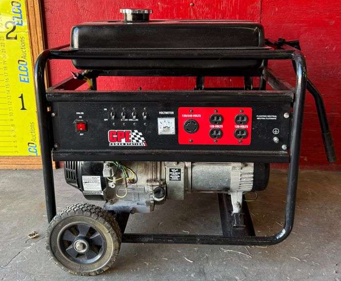 CPE Power Station Generator, Does Work - ELCO Auctions