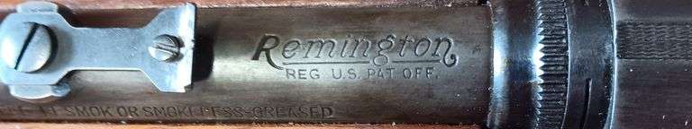 Remington Model 24, .22LR Rifle - ELCO Auctions