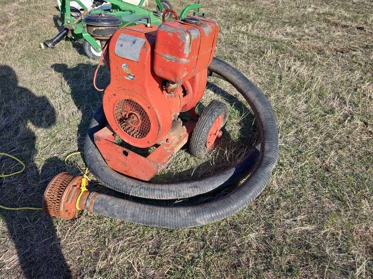 WISCONSIN ENGINE, 3 1/2" X 4" PUMP. RAN 3 YEARS AGO. - Freedom Auctions LLC