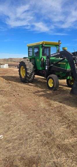 JOHN DEERE 4020 WITH LOADER. RUNS AND OPERATES GREAT. LOCATED IN ...