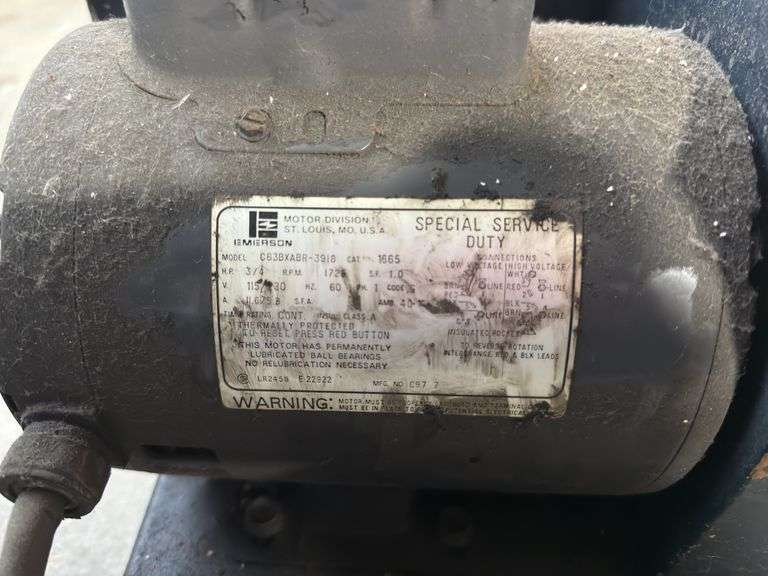 Emerson Vacuum pump - Greater Detroit Auto Auction