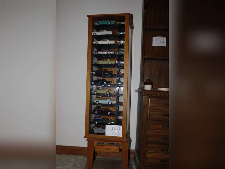 Vintage Collectable Cars & Rotating Display Case - Hewitt Land Company