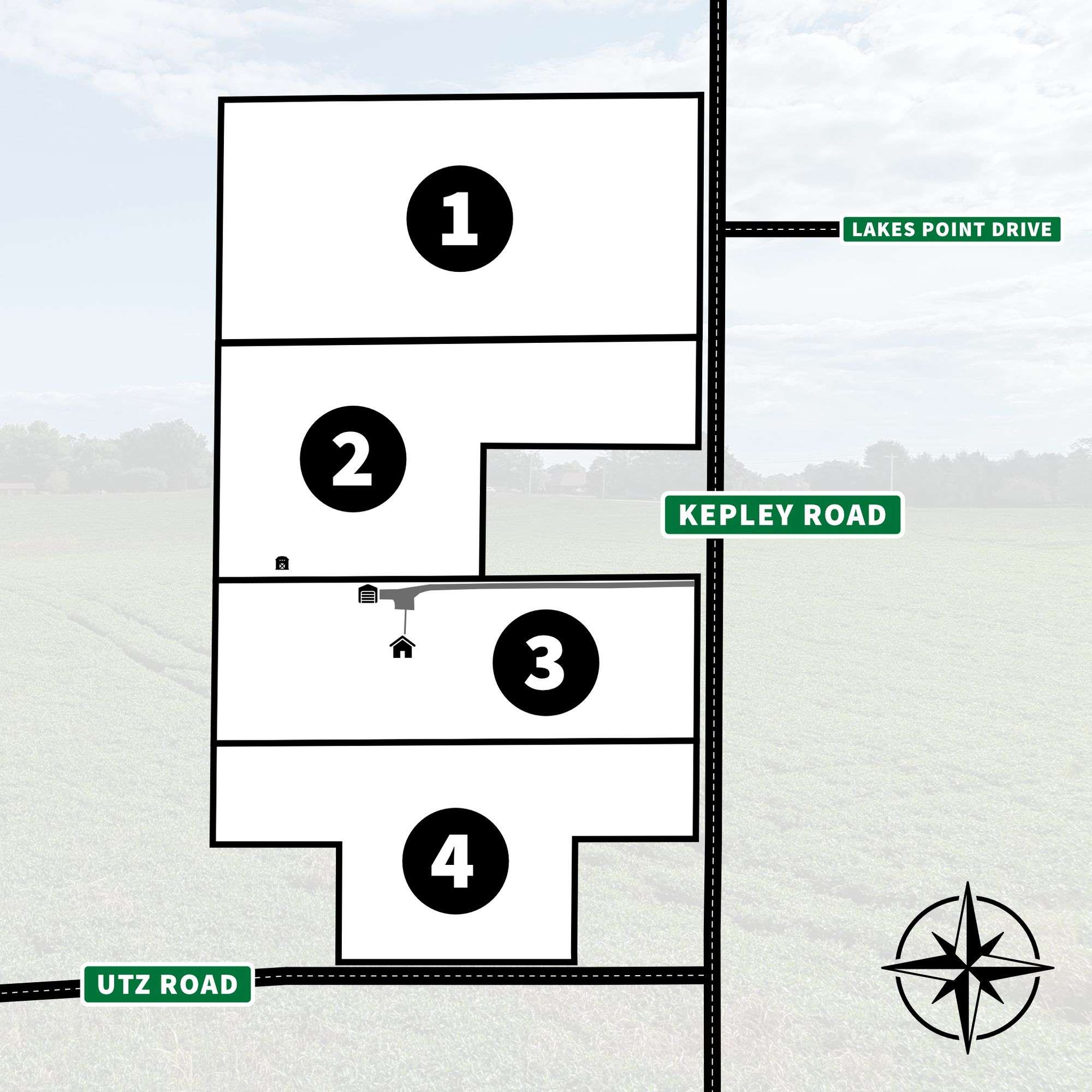 25 Acres - 4 Tracts - Home | Absolute Floyd County Multipar Online ...