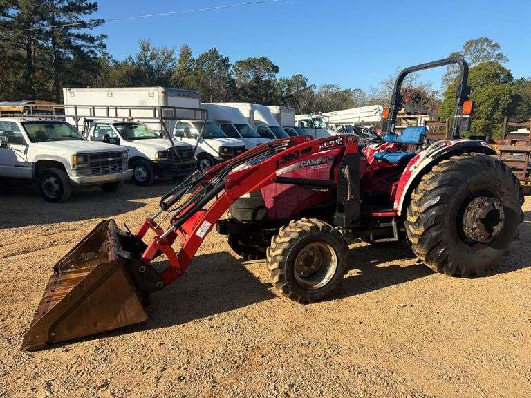 Case DX60 Farm/Utility 4WD Tractor w/ Front End Loader (1,806 Actual ...