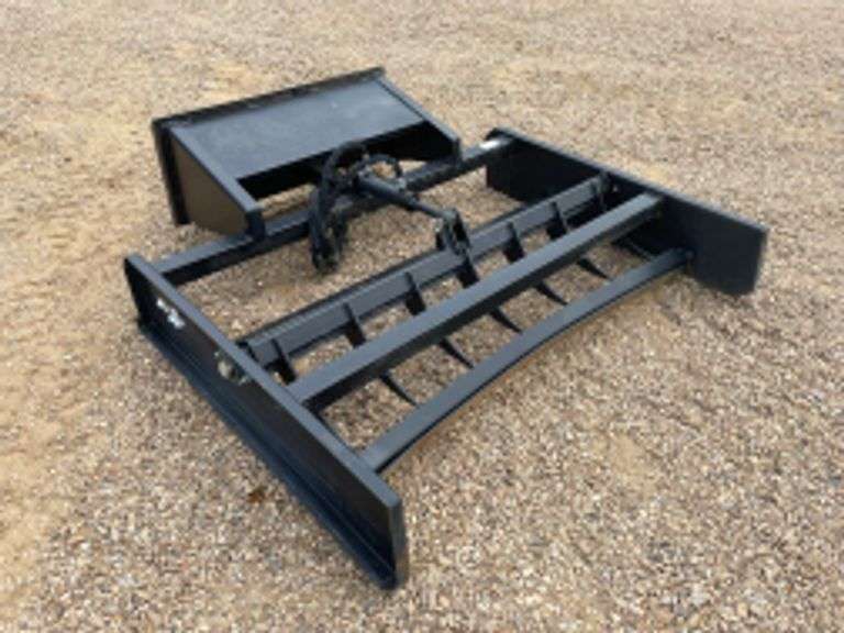6' Skid Steer Box Grader Attachment - JJ Merchant