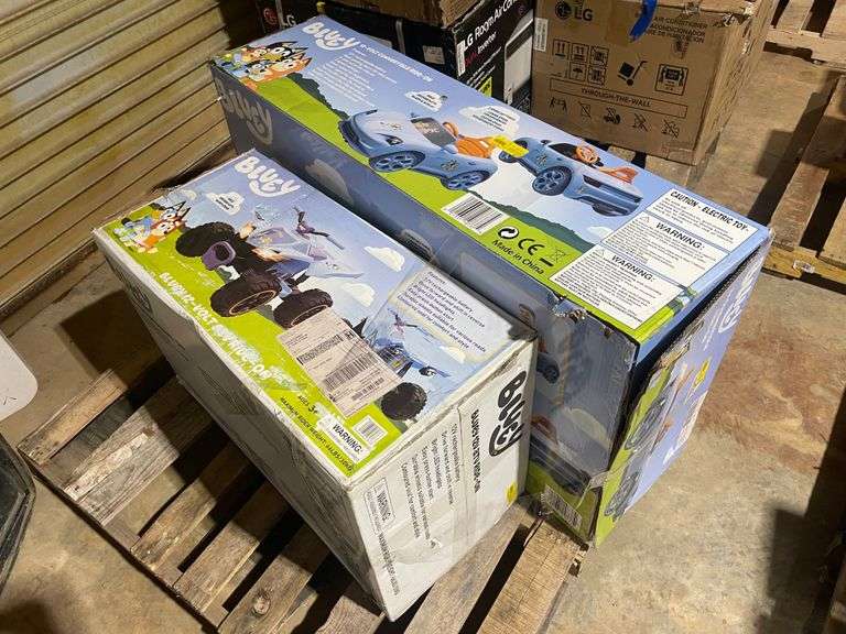 (2) "Bluey" Electric Children's Cars - JJ Merchant