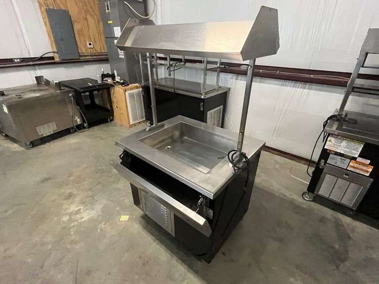 ColorPoint 36" Low Temp Commercial Refrigerated Serving Table - JJ ...