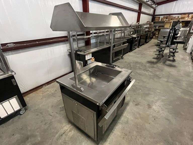 ColorPoint 36" Low Temp Commercial Refrigerated Serving Table - JJ Merchant