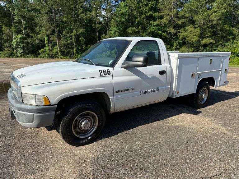 2001 Dodge Ram 2500 Single Cab Utility Body Truck (206,656 Miles) - JJ ...