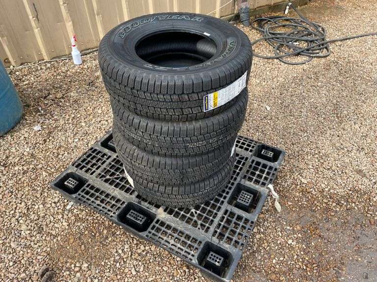 (4) Goodyear Wrangler P235/70 R15 Tires - JJ Merchant