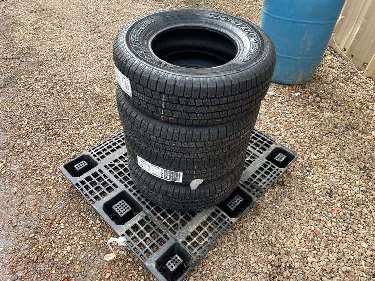 (4) Goodyear Wrangler P235/70 R15 Tires - JJ Merchant