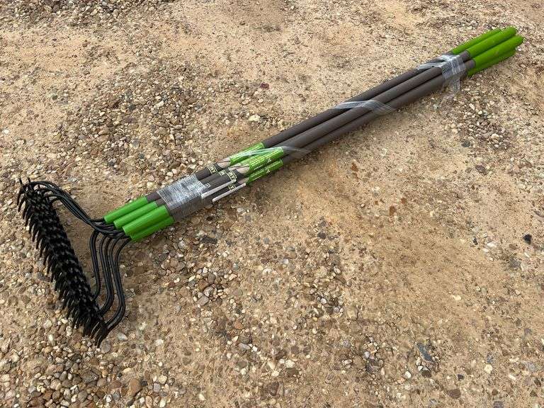 (6) AMES 2-in-1 Bow Rakes - JJ Merchant LLC
