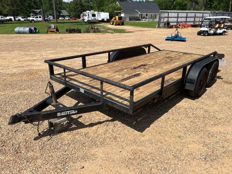 2001 Baker Trailers 16' Tandem Axle Utility Trailer - JJ Merchant