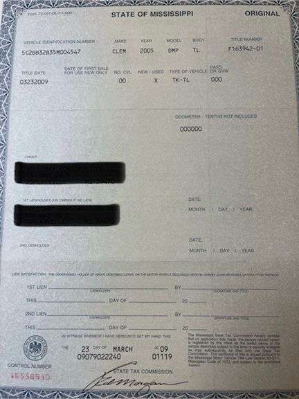 2005 Clement 32' Round Bottom Dump Trailer - JJ Merchant