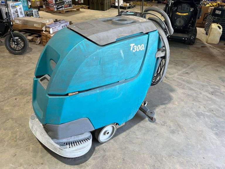 2018 Tennant T300e Walk-Behind Floor Scrubber (15 Hours) - JJ Merchant LLC