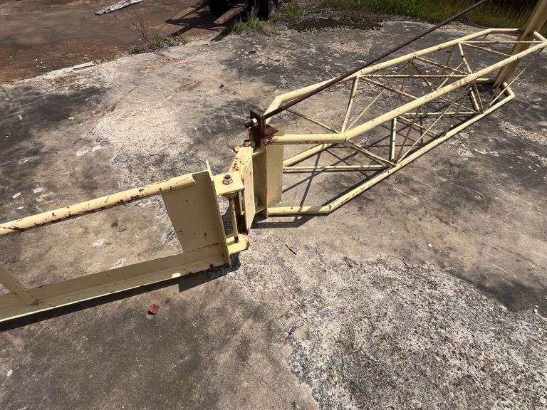 20' Wall Mounted Double Swivel Jib Boom - JJ Merchant