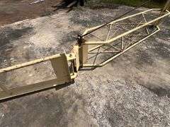 20' Wall Mounted Double Swivel Jib Boom - JJ Merchant