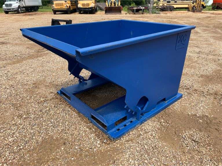 4.5' Forklift Dumpster Hopper - JJ Merchant
