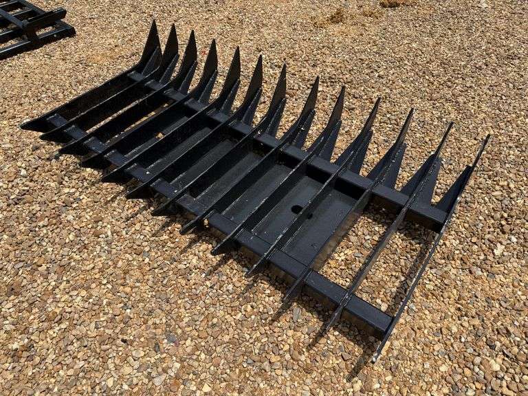 6' Root Rake Quick Attachment - JJ Merchant