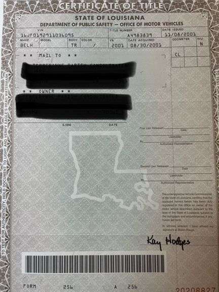 2001 Belshe 19' Tandem Axle Equipment Trailer - JJ Merchant