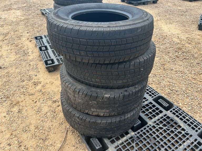 (4) Michelin LTX M/S LT245/75 R17 Tires - JJ Merchant LLC