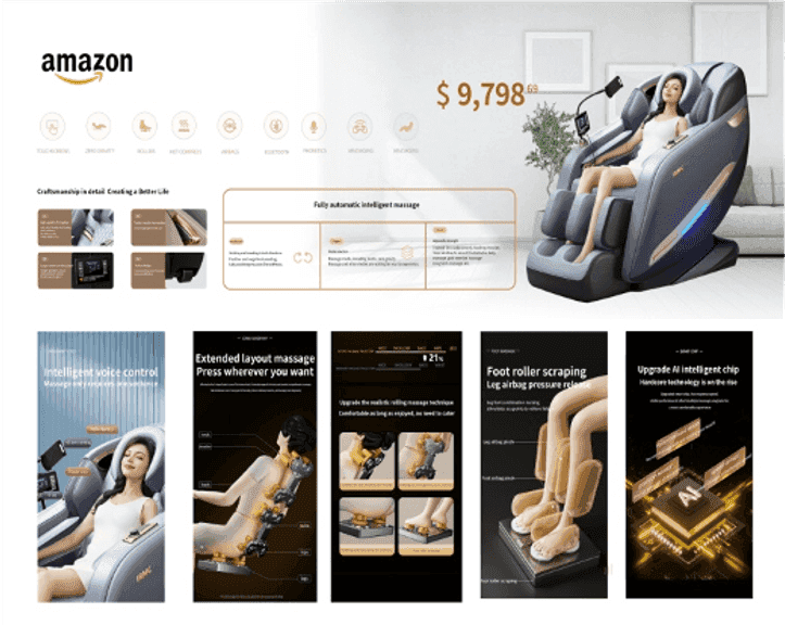 2025 IR Massage Chair 8D (BRAND NEW) - JJ Merchant