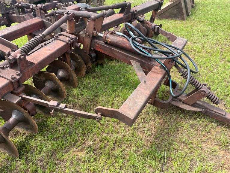 13' Athens 130 New Ground Dual Row Hydraulic Pull Behind Disc Harrow ...