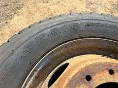 (5) Sumitomo ST918 245/70 R19.5 Tires w/ Rims - JJ Merchant