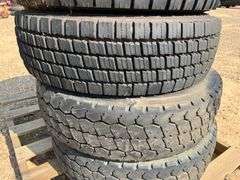 (5) Sumitomo ST918 245/70 R19.5 Tires w/ Rims - JJ Merchant